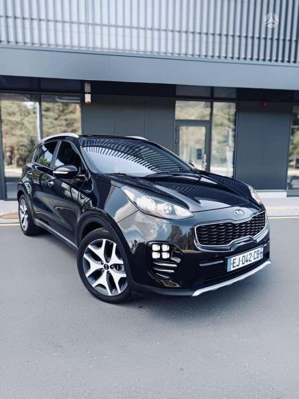 Melns Kia Sportage 2017 Utena, ar dzinēja tilpumu 1.69 L un nobraukumu 194 tūkst. km par 13650 €, foto 1 vietnē AUTOMOTO.COM.LV