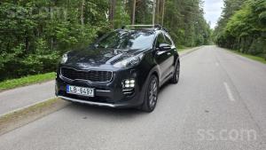 Черный Киа Sportage 2017 в Юрмала, объемом двигателя 2.00 л и пробегом 186 тыс. км за 14000 €, фото  на AUTOMOTO.COM.LV