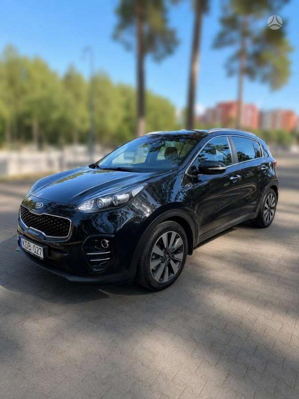 Черный Киа Sportage 2017 в Клайпеда, объемом двигателя 1.69 л и пробегом 124 тыс. км за 15999 €, фото 2 на AUTOMOTO.COM.LV