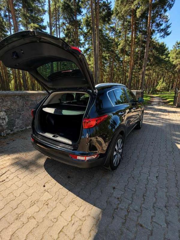 Черный Киа Sportage 2017 в Клайпеда, объемом двигателя 1.69 л и пробегом 124 тыс. км за 15999 €, фото 5 на AUTOMOTO.COM.LV