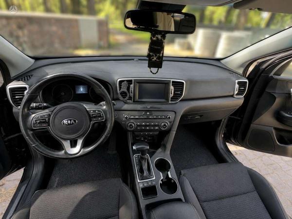 Черный Киа Sportage 2017 в Клайпеда, объемом двигателя 1.69 л и пробегом 124 тыс. км за 15999 €, фото 8 на AUTOMOTO.COM.LV