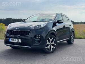 Черный Киа Sportage 2017 в Рига, объемом двигателя 2.00 л и пробегом 208 тыс. км за 12500 €, фото  на AUTOMOTO.COM.LV