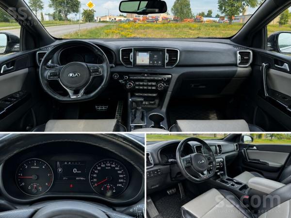 Black Kia Sportage 2017 in Riga, with an engine capacity of 2.00 L and mileage of 208 thousand km for 12500 €, photo 5 on AUTOMOTO.COM.LV