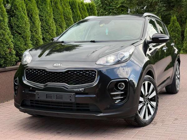 Черный Киа Sportage 2017 в Утена, объемом двигателя 1.69 л и пробегом 167 тыс. км за 11250 €, фото 1 на AUTOMOTO.COM.LV