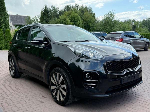Черный Киа Sportage 2017 в Утена, объемом двигателя 1.69 л и пробегом 167 тыс. км за 11250 €, фото 7 на AUTOMOTO.COM.LV