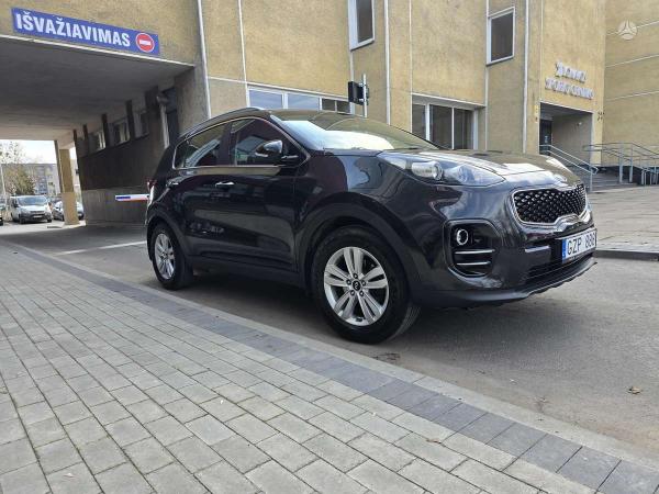 Melns Kia Sportage 2017 Jonava, ar dzinēja tilpumu 1.69 L un nobraukumu 114 tūkst. km par 13500 €, foto 1 vietnē AUTOMOTO.COM.LV