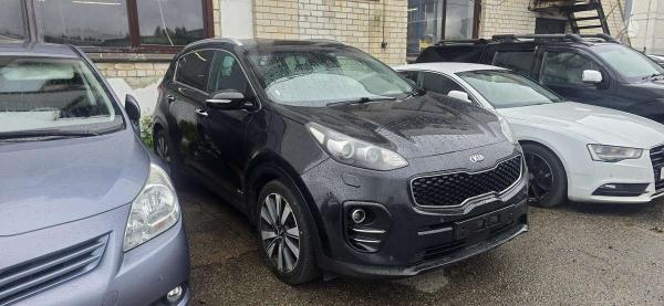 Melns Kia Sportage 2017 Panevēža, ar dzinēja tilpumu 2.00 L un nobraukumu 355 tūkst. km par 4500 €, foto 1 vietnē AUTOMOTO.COM.LV