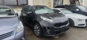 Black Kia Sportage 2017 in Panevezys, with an engine capacity of 2.00 L and mileage of 355 thousand km for 4500 €, photo  on AUTOMOTO.COM.LV