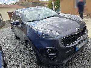 Melns Kia Sportage 2017 Tauragė, ar dzinēja tilpumu 1.69 L un nobraukumu 165 tūkst. km par 9400 €, foto  vietnē AUTOMOTO.COM.LV