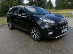Черный Киа Sportage 2017 в Таураге, объемом двигателя 1.69 л и пробегом 236 тыс. км за 10900 €, фото  на AUTOMOTO.COM.LV