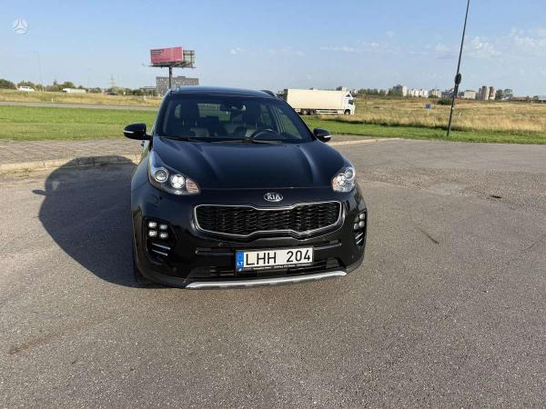 Черный Киа Sportage 2017 в Каунас, объемом двигателя 1.59 л и пробегом 196 тыс. км за 10500 €, фото 1 на AUTOMOTO.COM.LV