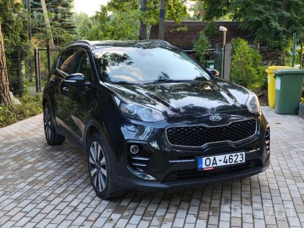 Черный Киа Sportage 2017 в Рига, объемом двигателя 2.00 л и пробегом 232 тыс. км за 10700 €, фото 1 на AUTOMOTO.COM.LV
