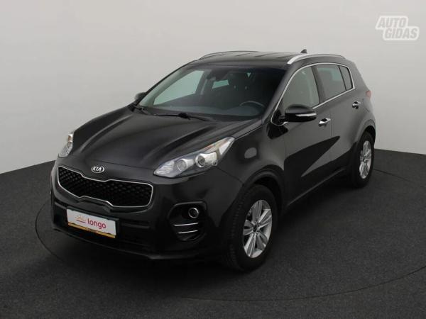 Melns Kia Sportage 2018 Viļņa, ar dzinēja tilpumu 1.60 L un nobraukumu 199 tūkst. km par 12299 €, foto  vietnē AUTOMOTO.COM.LV