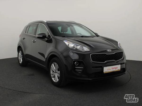 Black Kia Sportage 2018 in Vilnius, with an engine capacity of 1.60 L and mileage of 199 thousand km for 12299 €, photo 10 on AUTOMOTO.COM.LV