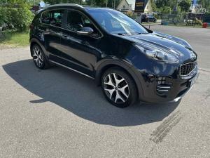 Черный Киа Sportage 2018 в Каунас, объемом двигателя 1.70 л и пробегом 156 тыс. км за 12800 €, фото  на AUTOMOTO.COM.LV