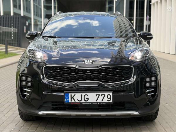 Черный Киа Sportage 2018 в Вильнюс, объемом двигателя 1.60 л и пробегом 56 тыс. км за 14750 €, фото 1 на AUTOMOTO.COM.LV