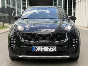 Melns Kia Sportage 2018 Viļņa, ar dzinēja tilpumu 1.60 L un nobraukumu 56 tūkst. km par 14750 €, foto  vietnē AUTOMOTO.COM.LV