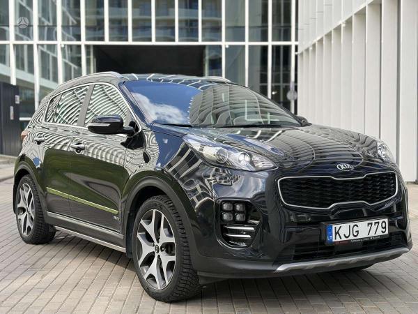 Черный Киа Sportage 2018 в Вильнюс, объемом двигателя 1.60 л и пробегом 56 тыс. км за 14750 €, фото 2 на AUTOMOTO.COM.LV