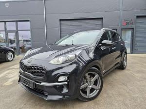 Black Kia Sportage 2019 in Utena, with an engine capacity of 2.00 L and mileage of 217 thousand km for 13990 €, photo  on AUTOMOTO.COM.LV