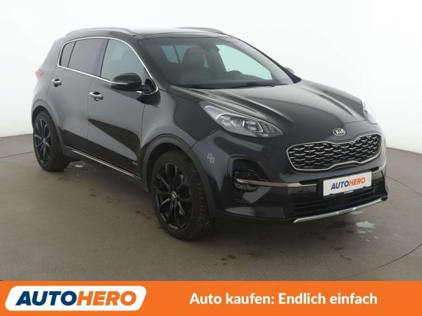 Black Kia Sportage 2019 in Kaunas, with an engine capacity of 2.00 L and mileage of 50 thousand km for 25995 €, photo 8 on AUTOMOTO.COM.LV