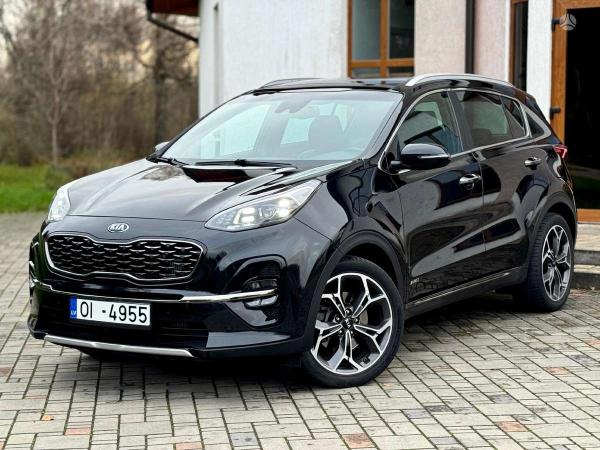Black Kia Sportage 2019 in Panevezys, with an engine capacity of 1.60 L and mileage of 118 thousand km for 15800 €, photo 6 on AUTOMOTO.COM.LV