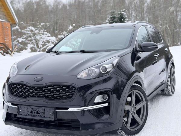 Черный Киа Sportage 2019 в Утена, объемом двигателя 2.00 л и пробегом 217 тыс. км за 15950 €, фото 1 на AUTOMOTO.COM.LV