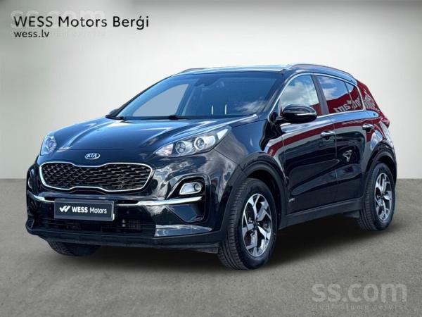 Черный Киа Sportage 2019 в Рига, объемом двигателя 1.60 л и пробегом 136 тыс. км за 15990 €, фото 1 на AUTOMOTO.COM.LV