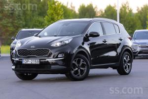 Black Kia Sportage 2019 in Jelgava, with an engine capacity of 1.60 L and mileage of 0 thousand km for 11950 €, photo  on AUTOMOTO.COM.LV