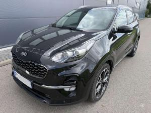 Black Kia Sportage 2019 in Silute, with an engine capacity of 1.60 L and mileage of 160 thousand km for 11900 €, photo  on AUTOMOTO.COM.LV