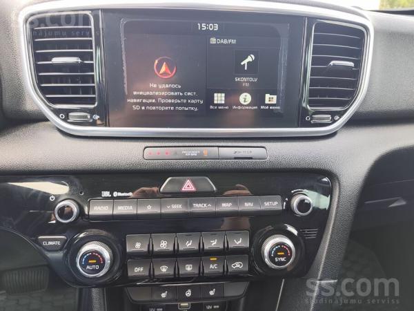Black Kia Sportage 2019 in Jekabpils, with an engine capacity of 1.60 L and mileage of 251 thousand km for 11500 €, photo 7 on AUTOMOTO.COM.LV