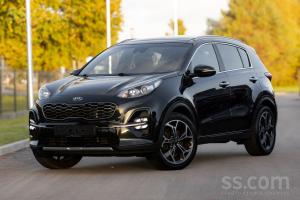 Черный Киа Sportage 2019 в Елгава, объемом двигателя 1.60 л и пробегом 0 тыс. км за 14700 €, фото  на AUTOMOTO.COM.LV