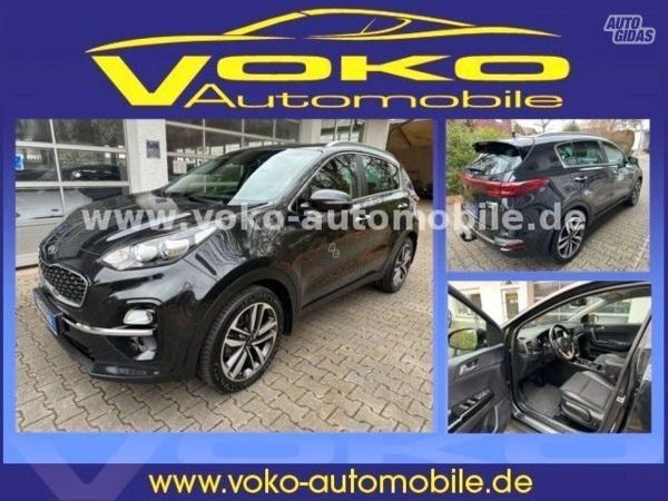 Black Kia Sportage 2020 in Kaunas, with an engine capacity of 1.60 L and mileage of 74 thousand km for 22894 €, photo 1 on AUTOMOTO.COM.LV