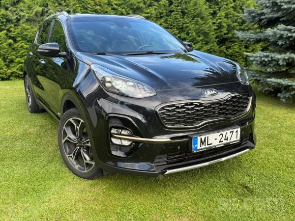 Черный Киа Sportage 2020 в Рига, объемом двигателя 1.60 л и пробегом 74 тыс. км за 19600 €, фото 2 на AUTOMOTO.COM.LV