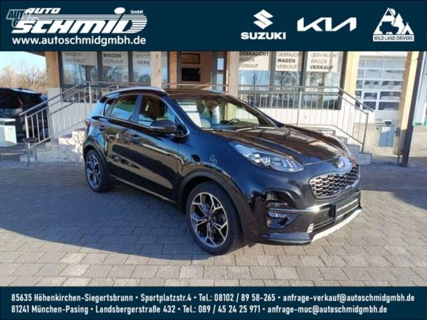 Черный Киа Sportage 2021 в Каунас, объемом двигателя 2.00 л и пробегом 60 тыс. км за 28464 €, фото 1 на AUTOMOTO.COM.LV