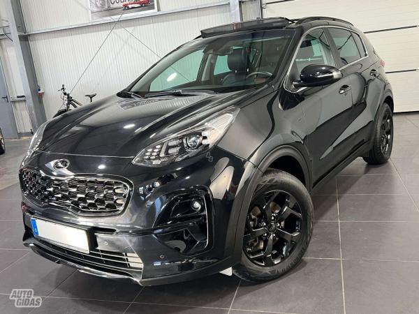 Melns Kia Sportage 2021 Kauņa, ar dzinēja tilpumu 1.60 L un nobraukumu 25 tūkst. km par 22741 €, foto 1 vietnē AUTOMOTO.COM.LV