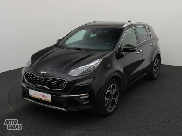 Black Kia Sportage 2021 in Vilnius, with an engine capacity of 1.60 L and mileage of 111 thousand km for 18999 €, photo 1 on AUTOMOTO.COM.LV
