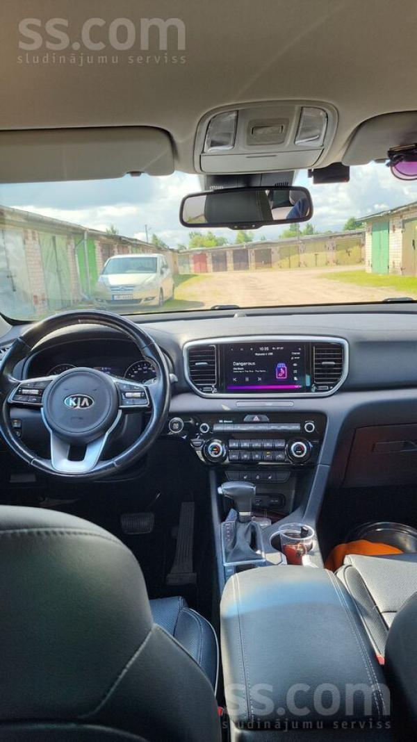 Melns Kia Sportage 2021 Ludza, ar dzinēja tilpumu 1.60 L un nobraukumu 93 tūkst. km par 16500 €, foto 4 vietnē AUTOMOTO.COM.LV