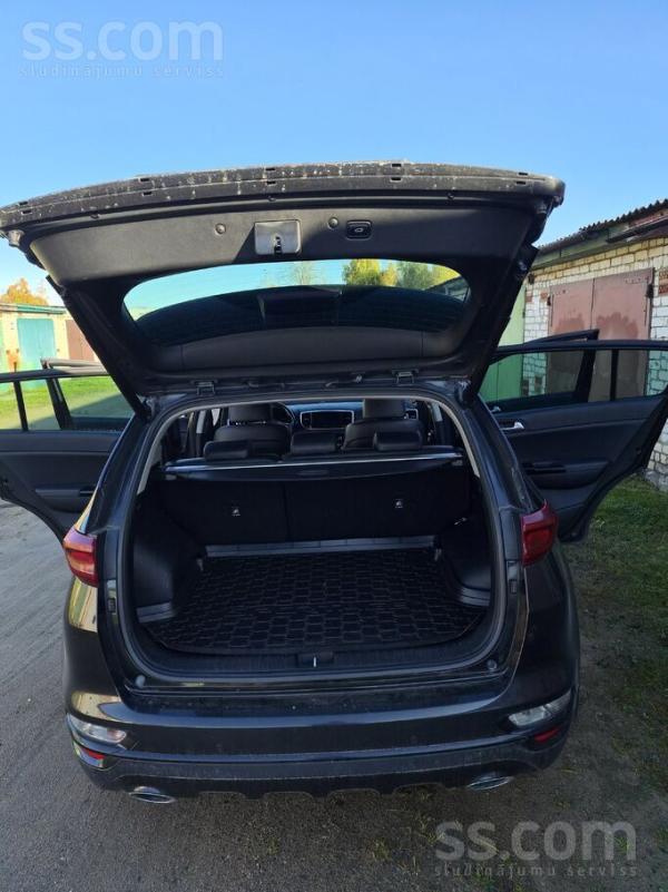 Melns Kia Sportage 2021 Ludza, ar dzinēja tilpumu 1.60 L un nobraukumu 93 tūkst. km par 16500 €, foto 6 vietnē AUTOMOTO.COM.LV