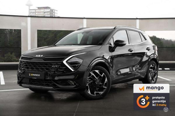 Melns Kia Sportage 2024 Viļņa, ar dzinēja tilpumu 1.60 L un nobraukumu 9 tūkst. km par 45900 €, foto 1 vietnē AUTOMOTO.COM.LV