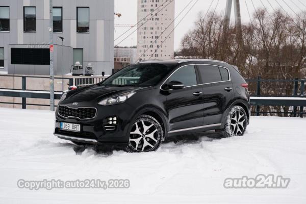Black Kia Sportage 2016 in Tartu, with an engine capacity of 2.00 L and mileage of 166 thousand km for 14499 €, photo 1 on AUTOMOTO.COM.LV