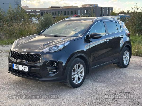 Black Kia Sportage 2017 in Tallinn, with an engine capacity of 1.60 L and mileage of 129 thousand km for 11900 €, photo 1 on AUTOMOTO.COM.LV