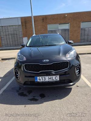 Черный Киа Sportage 2018 в Таллин, объемом двигателя 1.60 л и пробегом 123 тыс. км за 13500 €, фото  на AUTOMOTO.COM.LV