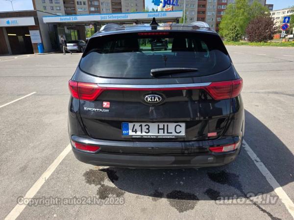 Black Kia Sportage 2018 in Tallinn, with an engine capacity of 1.60 L and mileage of 123 thousand km for 13500 €, photo 2 on AUTOMOTO.COM.LV