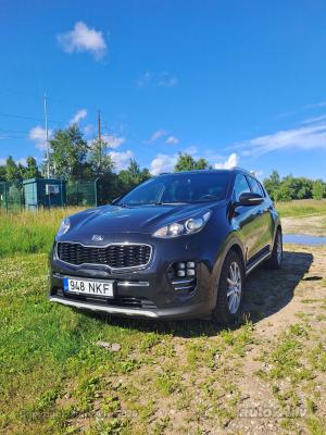 Black Kia Sportage 2018 in Tallinn, with an engine capacity of 2.00 L and mileage of 150 thousand km for 14500 €, photo  on AUTOMOTO.COM.LV