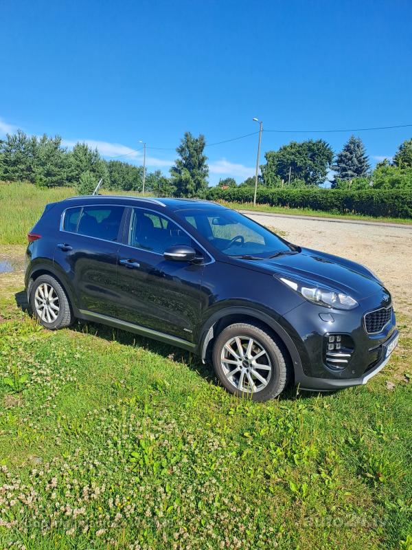 Black Kia Sportage 2018 in Tallinn, with an engine capacity of 2.00 L and mileage of 150 thousand km for 14500 €, photo 2 on AUTOMOTO.COM.LV