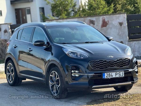 Melns Kia Sportage 2020 Tallina, ar dzinēja tilpumu 1.60 L un nobraukumu 45 tūkst. km par 19900 €, foto 1 vietnē AUTOMOTO.COM.LV
