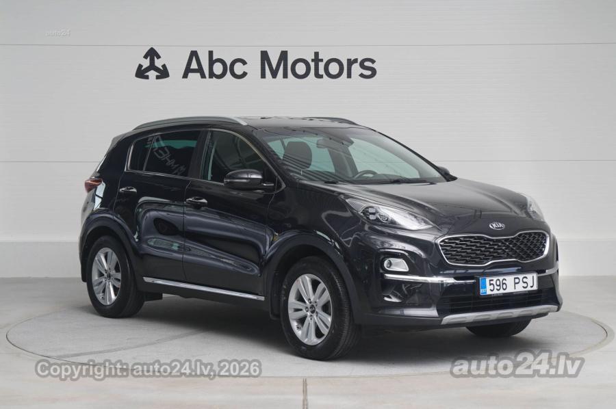 Black Kia Sportage 2020 in Tallinn, with an engine capacity of 1.60 L and mileage of 70 thousand km for 15990 €, photo 4 on AUTOMOTO.COM.LV