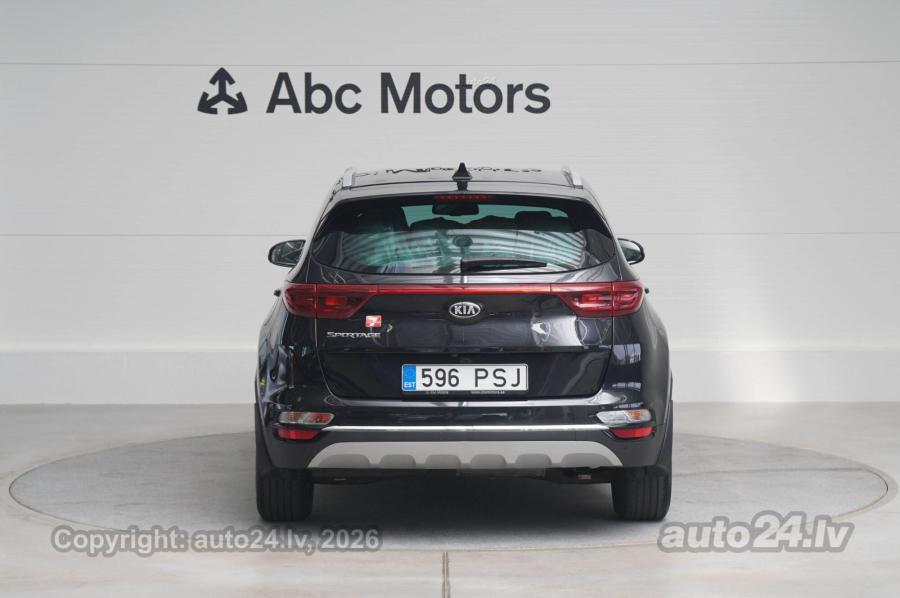 Black Kia Sportage 2020 in Tallinn, with an engine capacity of 1.60 L and mileage of 70 thousand km for 15990 €, photo 6 on AUTOMOTO.COM.LV