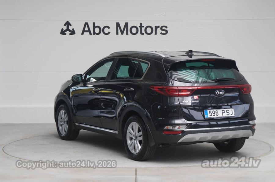 Black Kia Sportage 2020 in Tallinn, with an engine capacity of 1.60 L and mileage of 70 thousand km for 15990 €, photo 7 on AUTOMOTO.COM.LV