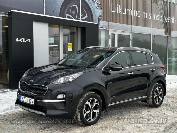 Melns Kia Sportage 2021 Tallina, ar dzinēja tilpumu 1.60 L un nobraukumu 50 tūkst. km par 19900 €, foto 1 vietnē AUTOMOTO.COM.LV